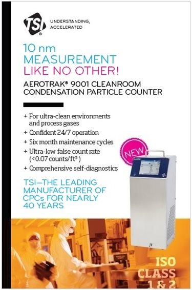 AeroTrak Cleanroom Condensation Particle Counter 9001 | TSI